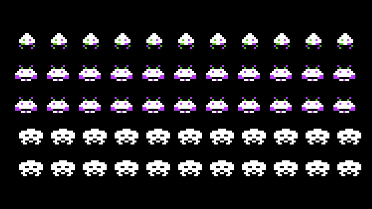 Apple Invader Walkthrough Apple II - YouTube