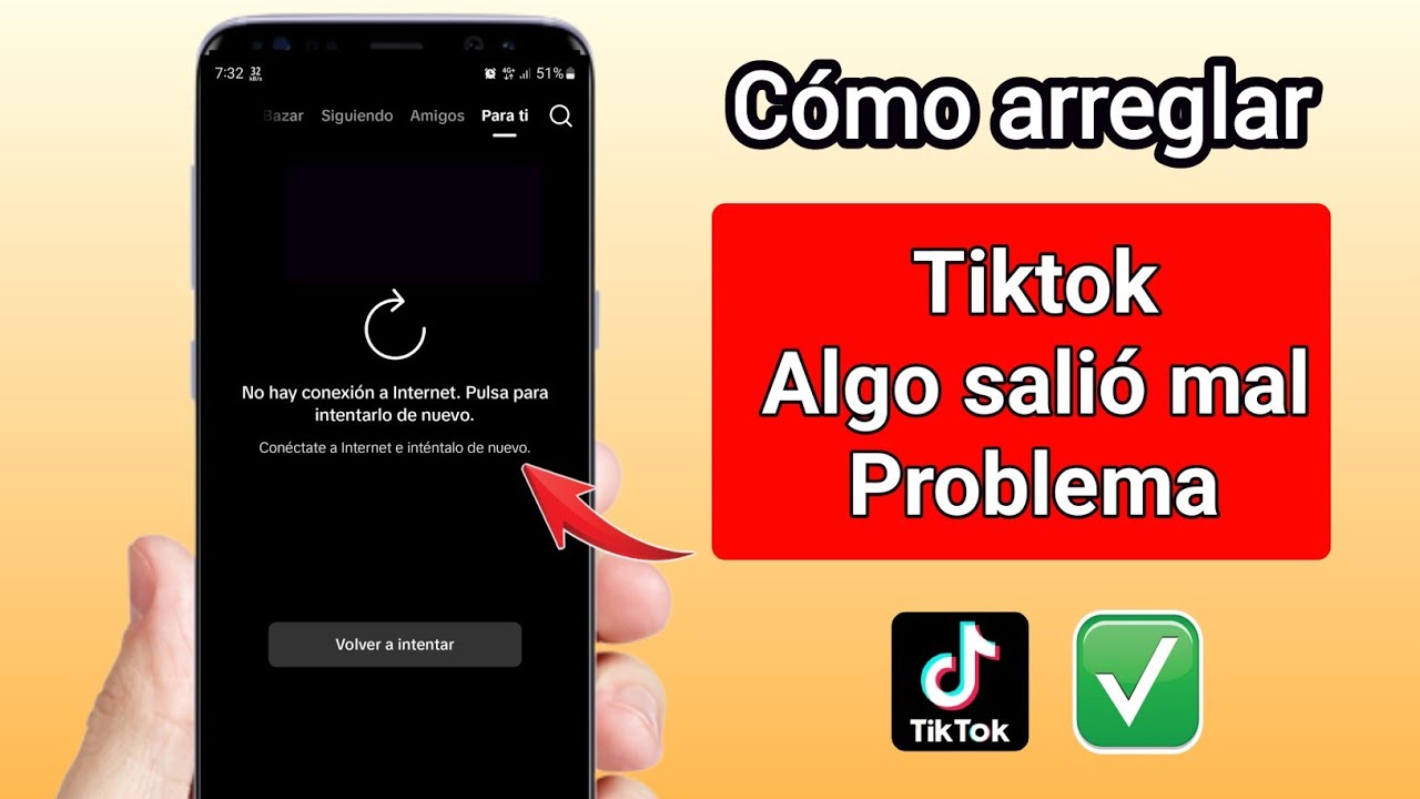 Solucione el problema de TikTok que no funciona I Algo salió mal I No ...