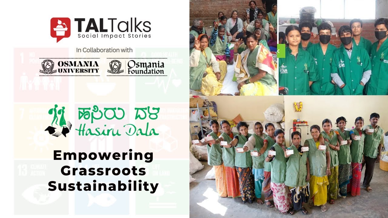 HASIRU DALA| EMPOWERING SUSTAINABILITY | INA BAHUGUNA | TALTALKS 2024 ...