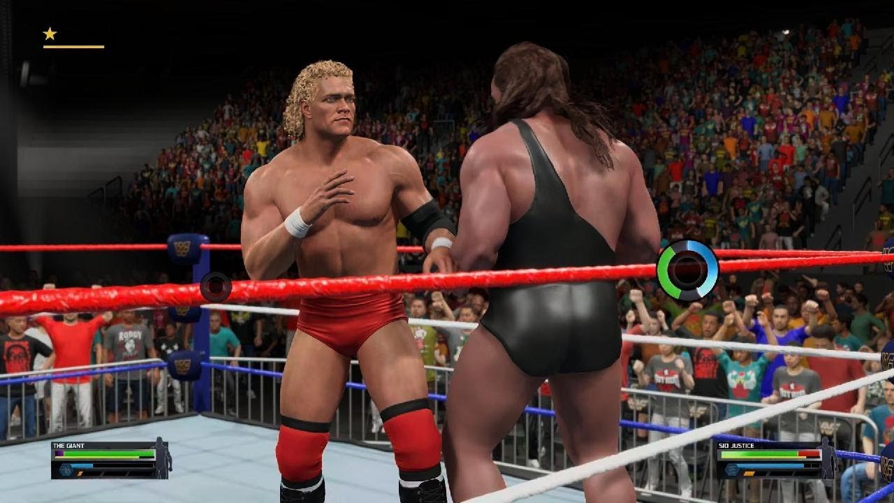 WWE 2K25 Sid Justice VS The Giant WWF Championship - YouTube