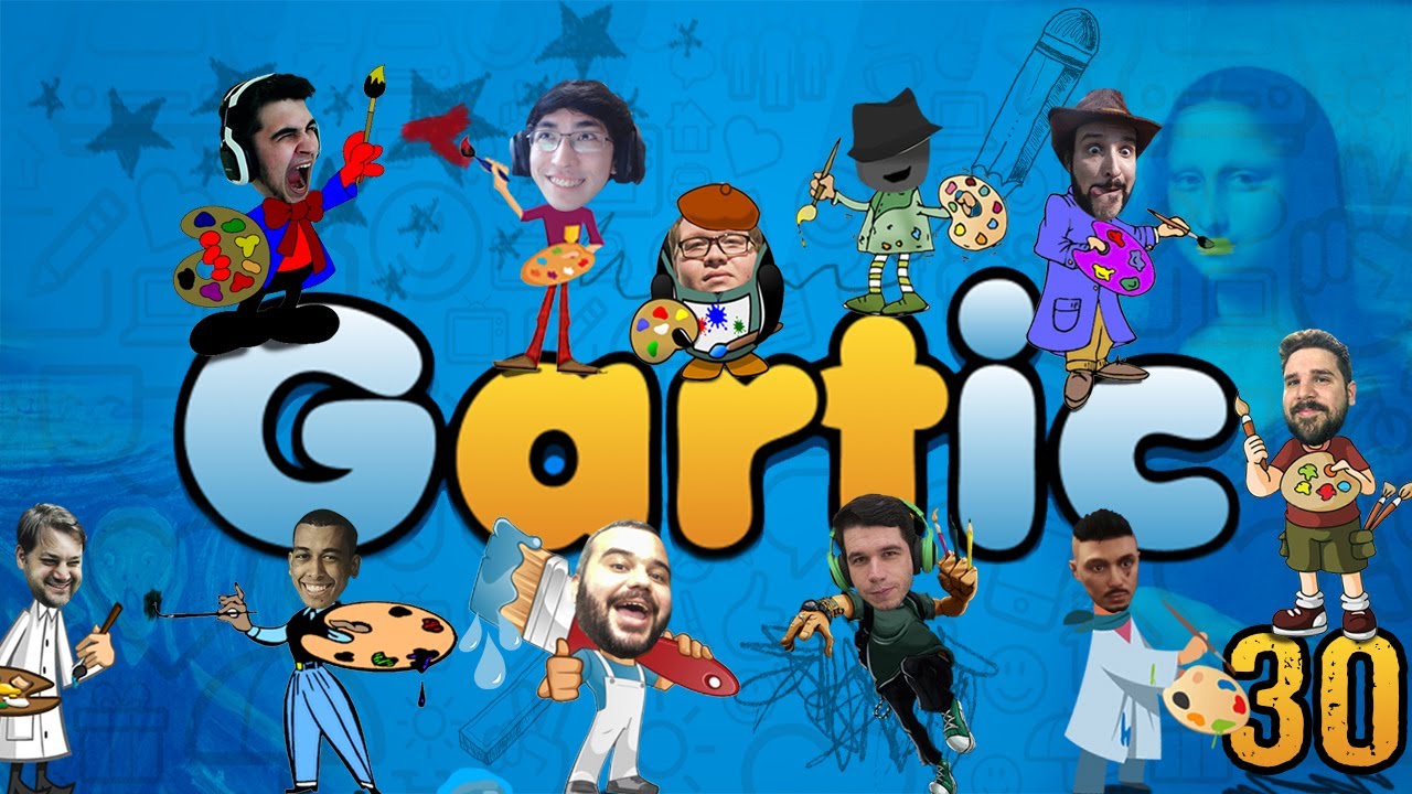 Gartic #30 | Tema de hoje: Desce Pro Play! - YouTube