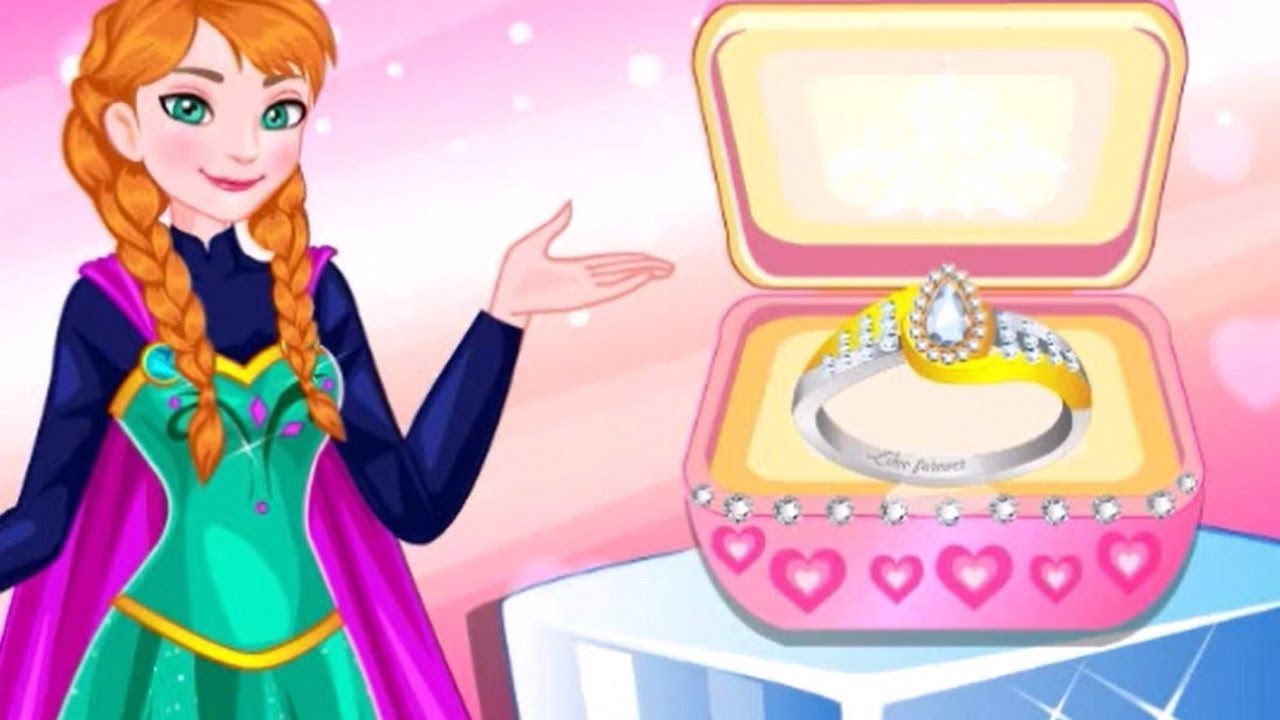 Let's Help Design Anna's Wedding Ring Fun Video Gameplay Decorate ...