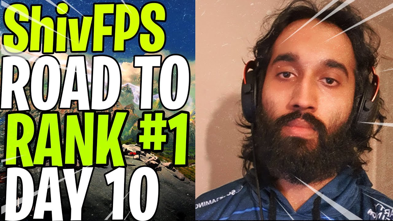 ShivFPS - ROAD TO RANK #1 DAY 10 - RANDOM SQUADS - SOLO 12 KILLS ...