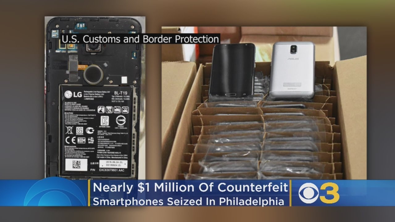 Nearly $1 Million Of Counterfeit Smartphones Seized In Philadelphia ...