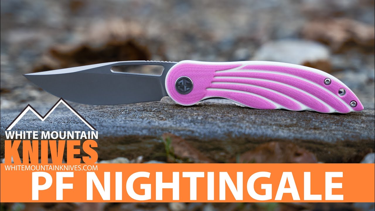Petrified Fish Nightingale Folding Knife - Quick Look - YouTube