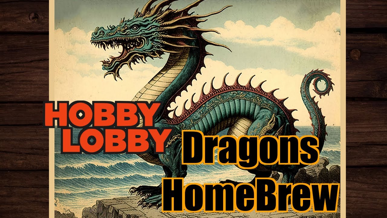 Hobby Lobby DRAGONS! Homebrew Ideas and Tips! - YouTube