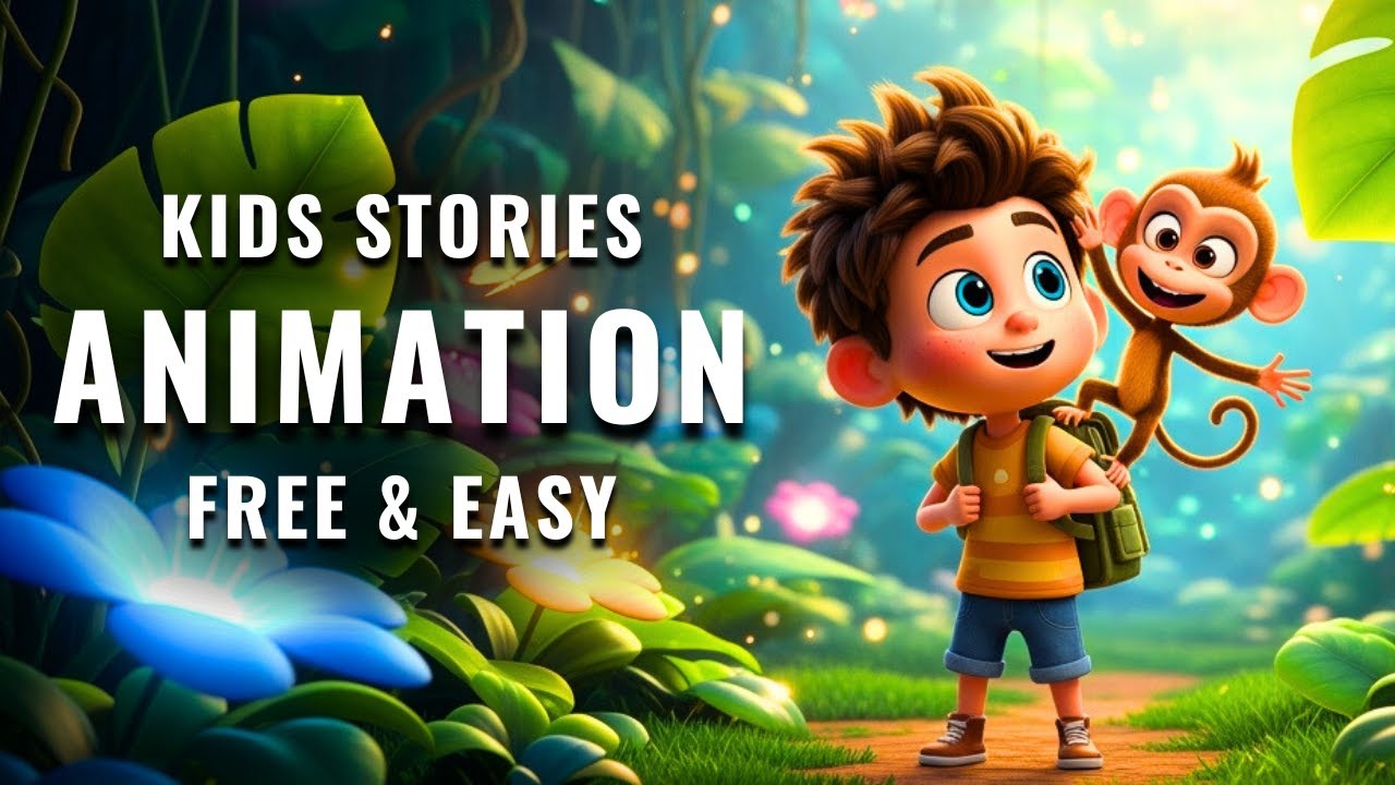 How To Make Kids 3D Animated Stories For FREE | Fast & Easy - YouTube
