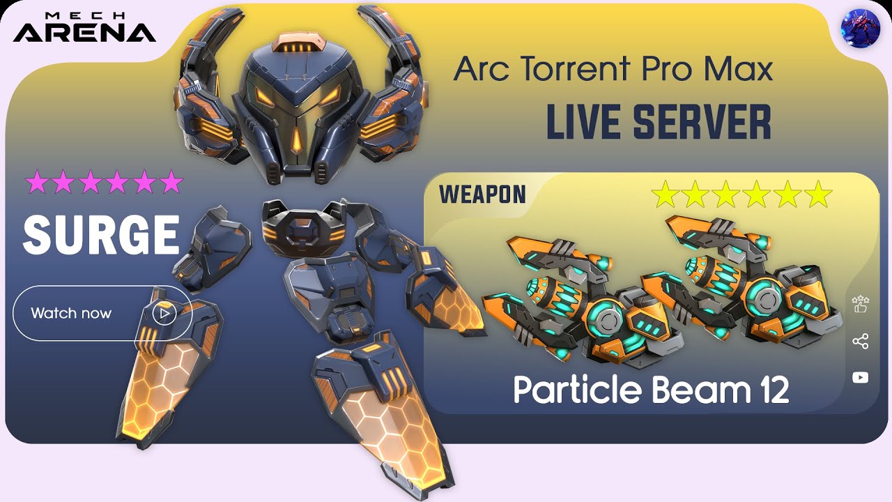 Surge Particle Beam 12: Is this the evolution of the Arc Torrent weapon ...