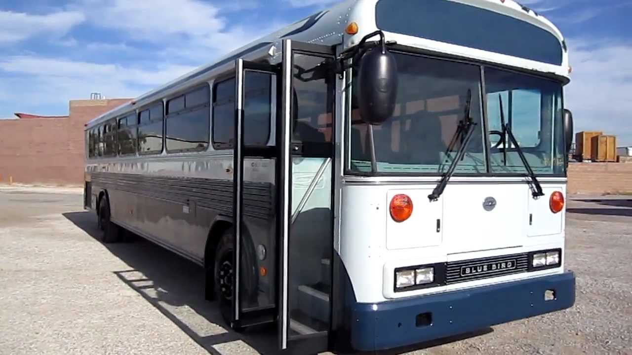 Bus For Sale! 2009 Blue Bird 48 Passenger Bus - YouTube
