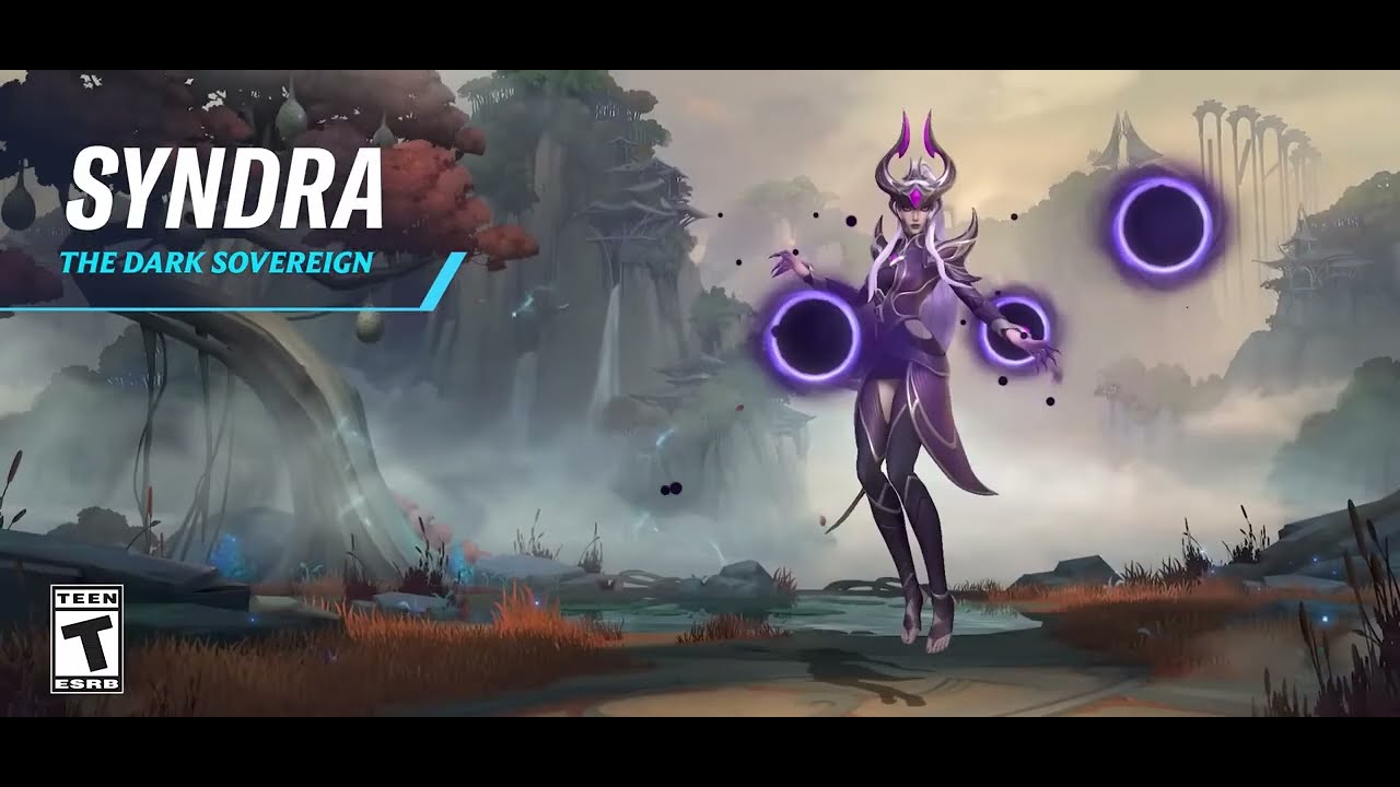 League of Legends Wild Rift • Syndra Champion Overview Gameplay • iOS ...