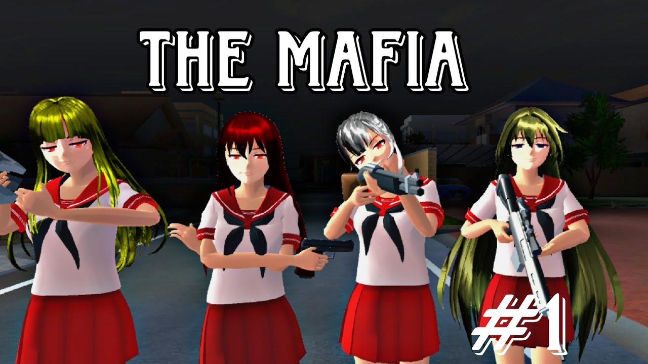 THE MAFIA (#1) drama sakura school simulator - YouTube