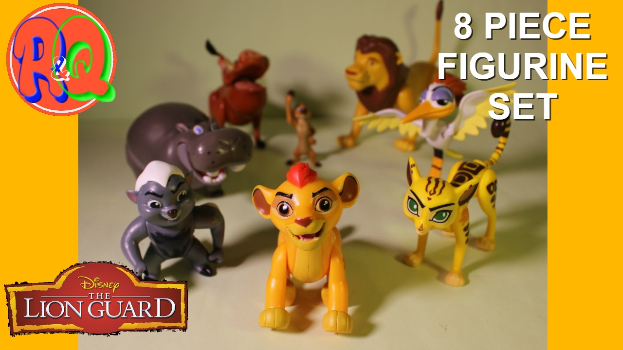 The Lion Guard 8 Piece Figurine Set - YouTube
