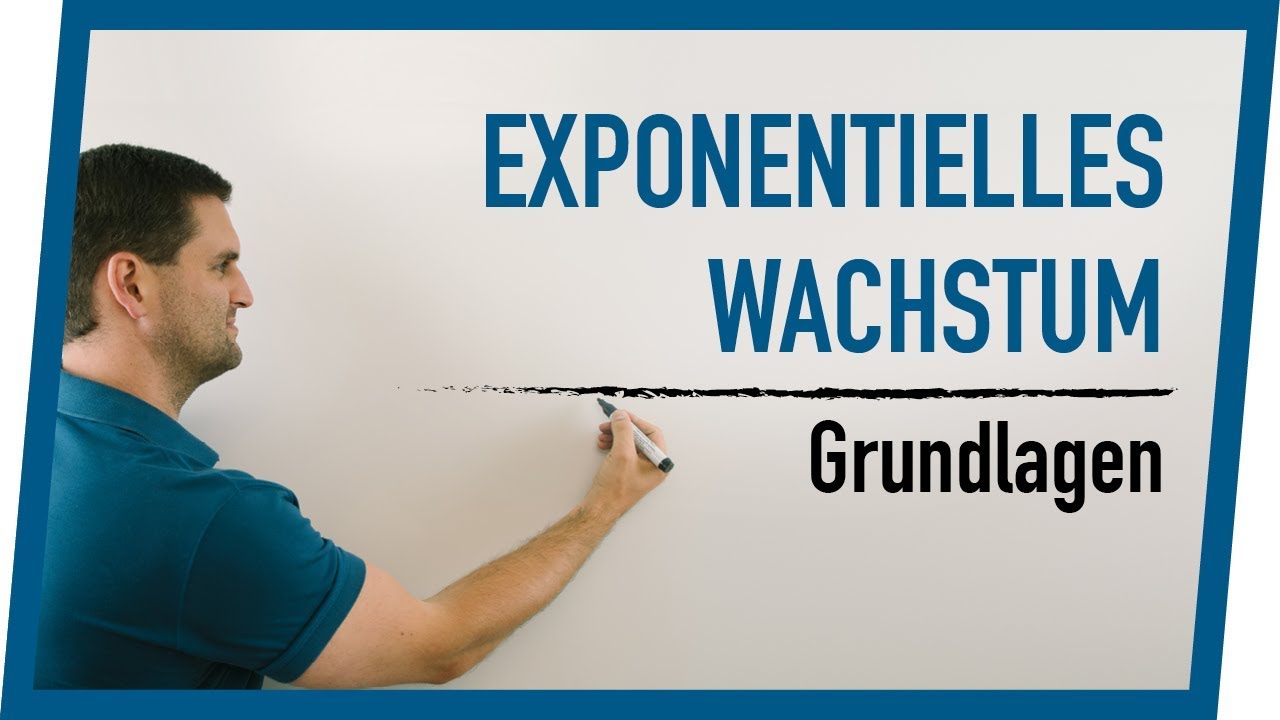 Exponentielles Wachstum | Basics mit Vergleich Lineares Wachstum ...