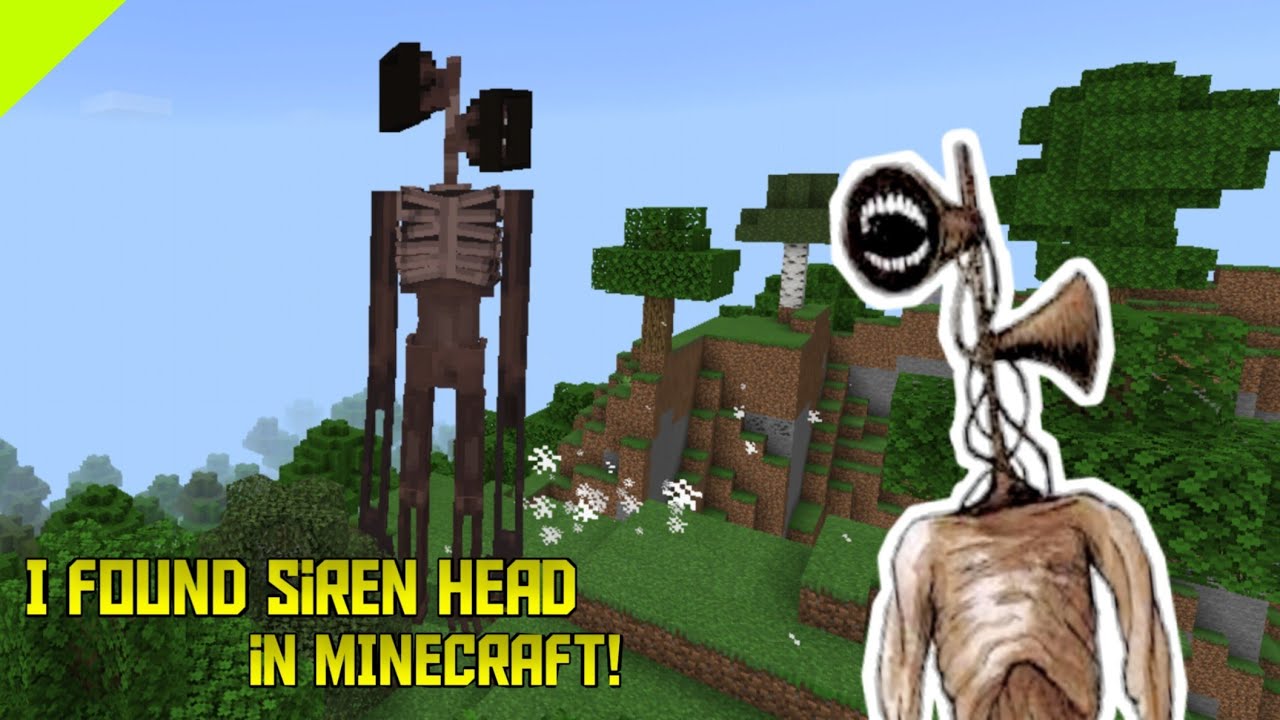 I Found Sirenhead in MINECRAFT! | Mod Download - YouTube