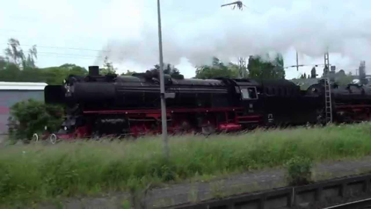 DB 01 150 en SSN 01 1075 met Eifelland Expres - YouTube