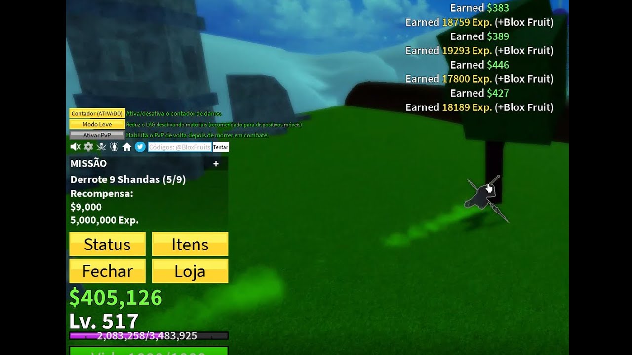 Gastei todos os códigos de x2 xp! Roblox Blox Fruits ep17 - YouTube