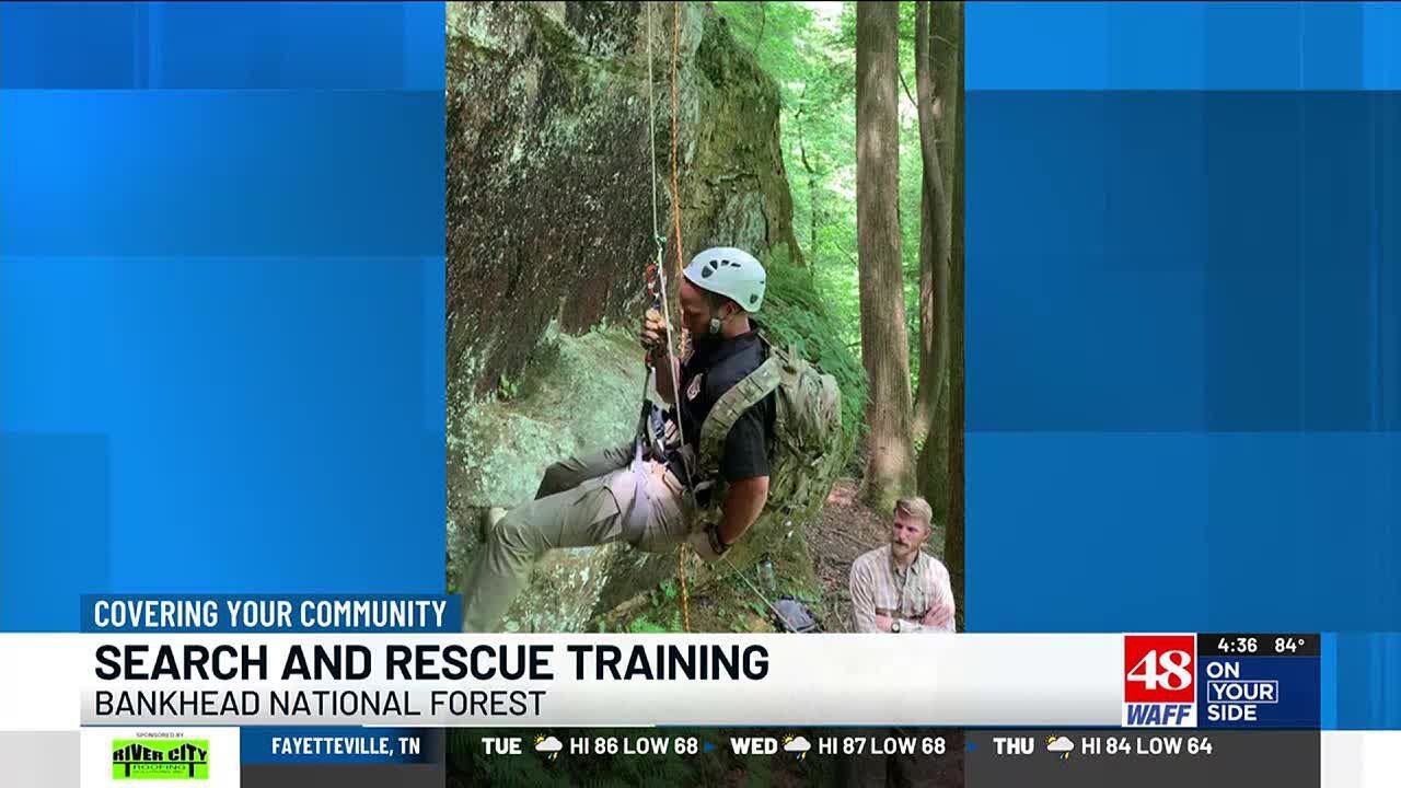 Lawrence County Sheriff’s Office conduct cave rescue training - YouTube
