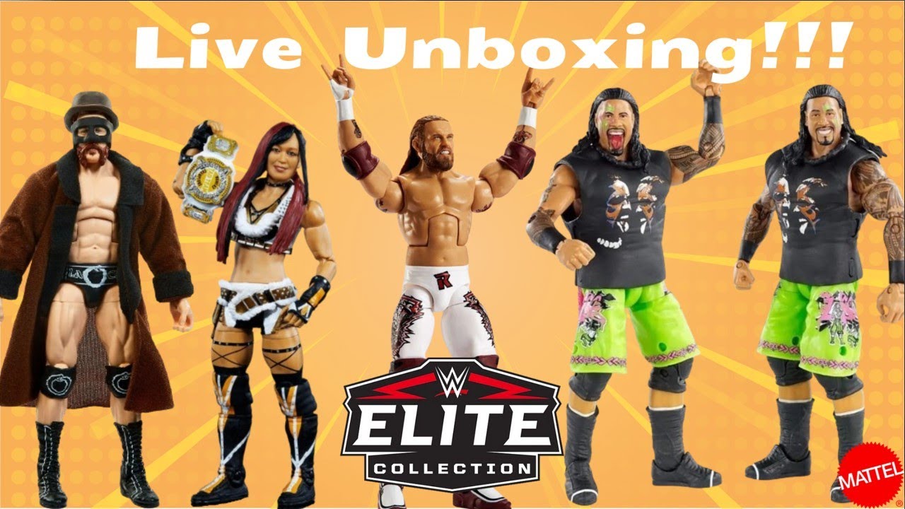 Random WWE Elite action figures unboxing | #wwe #wweelitesquad - YouTube