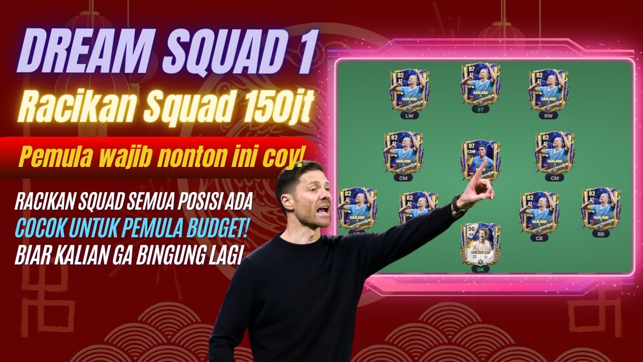 DREAM SQUAD KE-1! BUILD SQUAD FC MOBILE UNTUK SEMUA POSISI FORMASI 4-3 ...