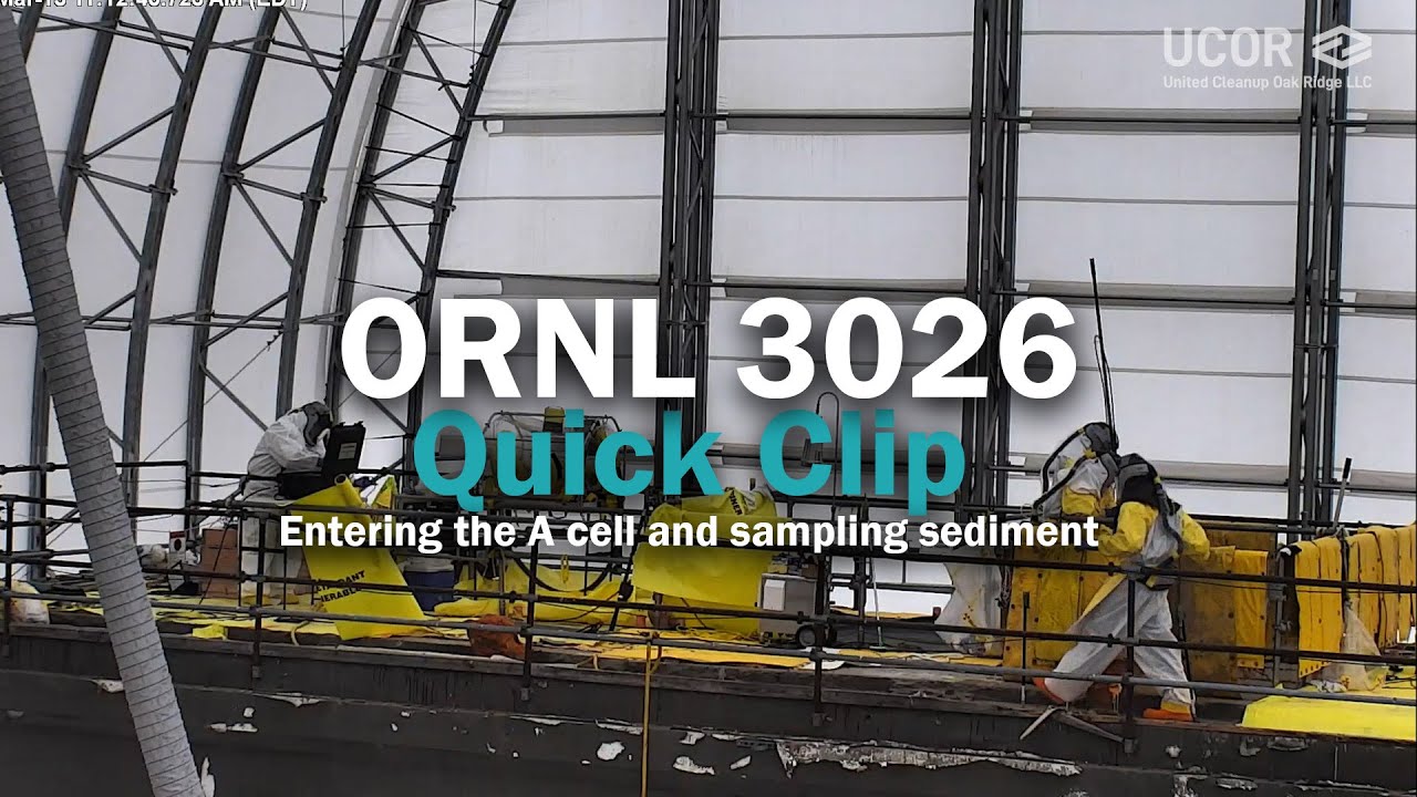 QuickClip-ORNL 3026 East Hot Cell Bank Progress - YouTube