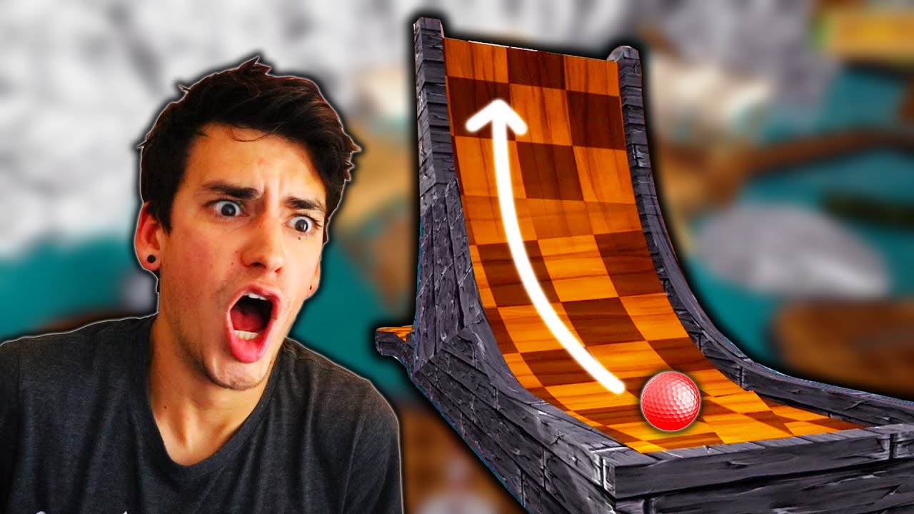GOLFING OFF GIANT RAMPS! (Golf It) - YouTube