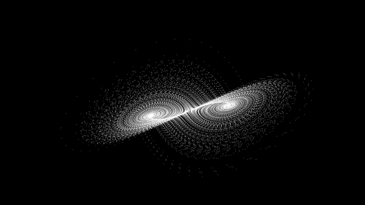 Lorenz Attractor 3d Visualization Using Python Opengl And Pygame Youtube 2242