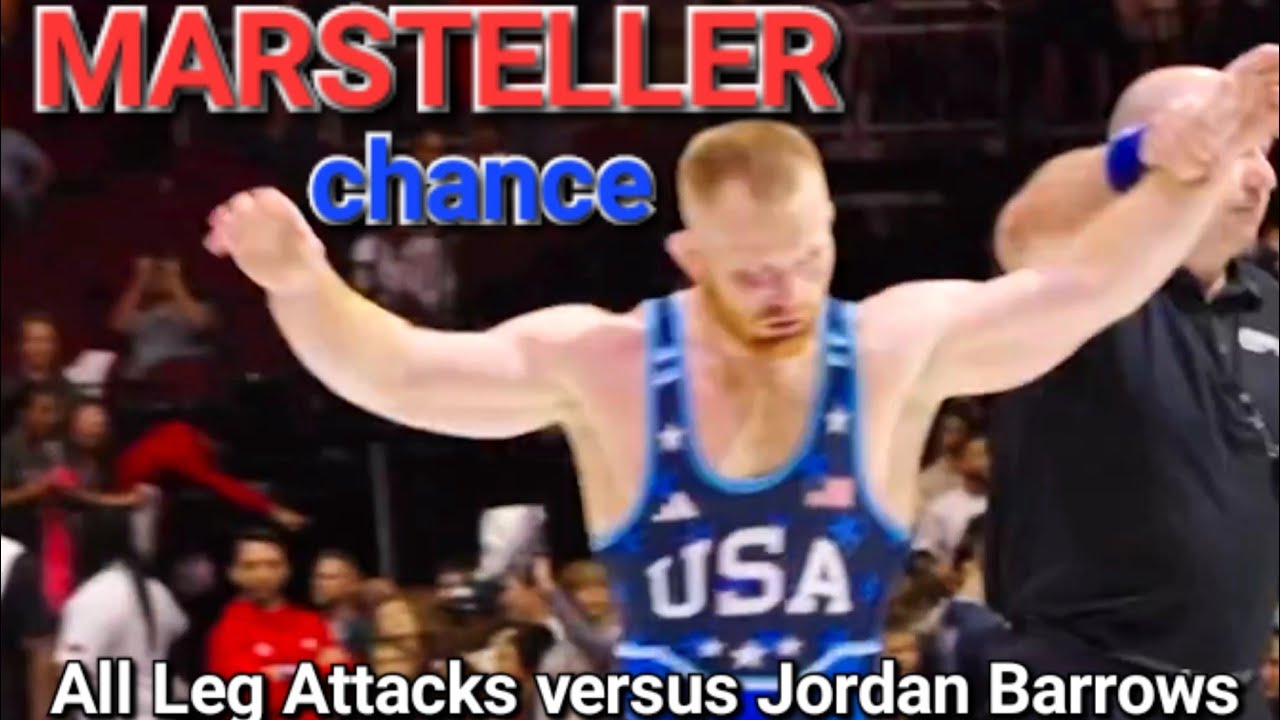 Technique Defined: Chance Marsteller Leg Attacks Through Jordan Barrows ...