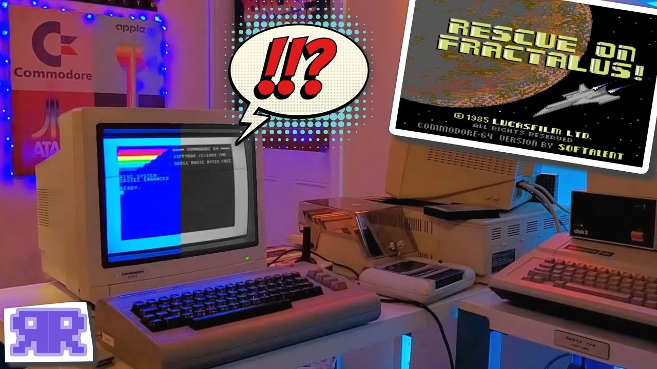 Fixing Commodore 64 Colour (though I'm colourblind) + Rescue on ...