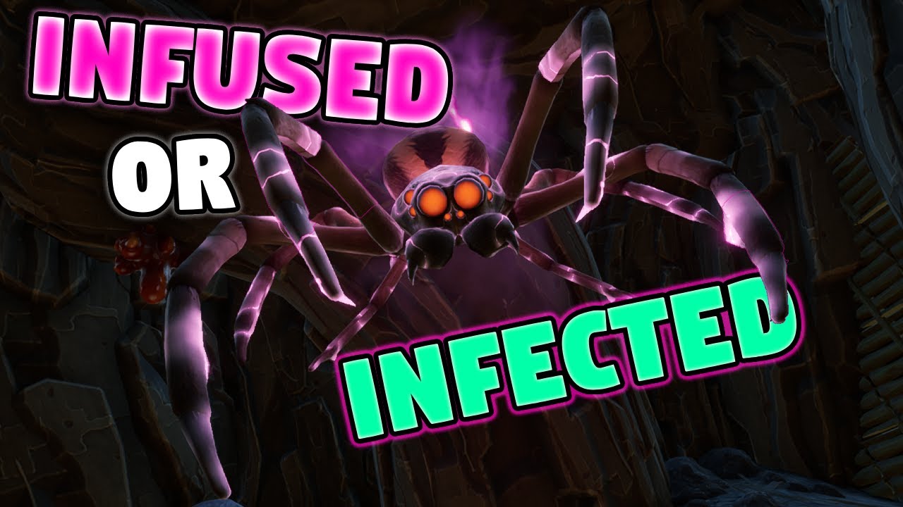 Infused Wolf Spider Fights Infected - Grounded 1.4 New Game+ - YouTube