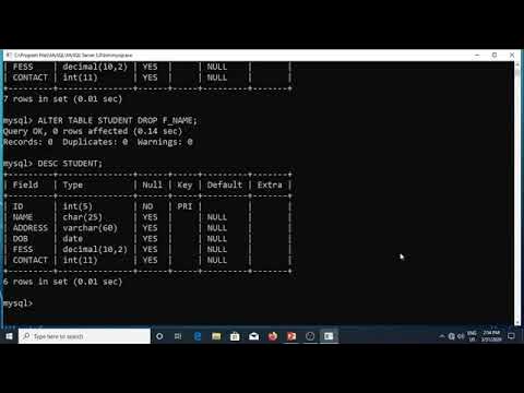Lecture-1|My SQL| DDL complete in one shot | #lecture #oneshot #sql # ...