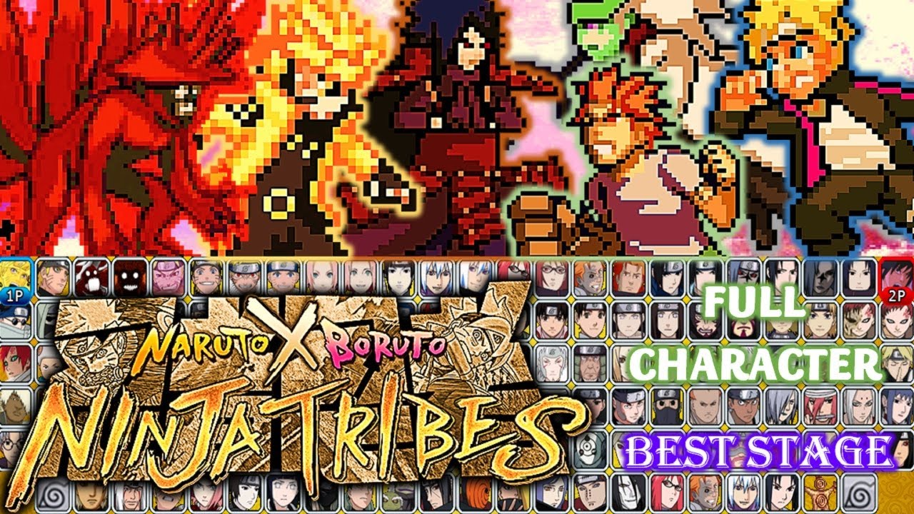Naruto X Boruto Ninja Tribes Mugen Pc | Full Character - Best Stage ...