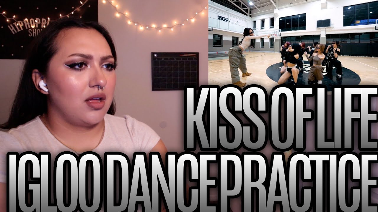 KISS OF LIFE (키스오브라이프) - 'Igloo' Dance Practice Reaction - YouTube