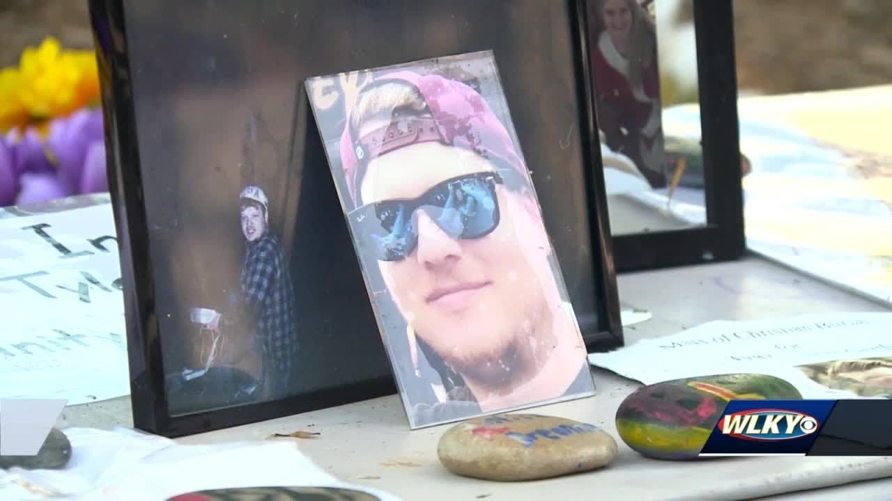 Tyler Gerth gets memorial at Jefferson Square, where he was shot - YouTube