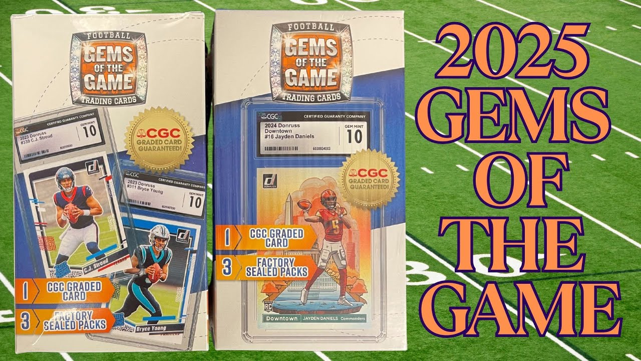 Opening Walmart's NEW Gems of the Game FOOTBALL Mystery Box! - YouTube