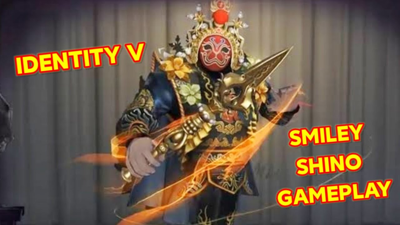 UN GOLPE UNA CARA DIFERENTE 🤨 GAMEPLAY SKIN S SMILEY FACE IDENTITY V ...