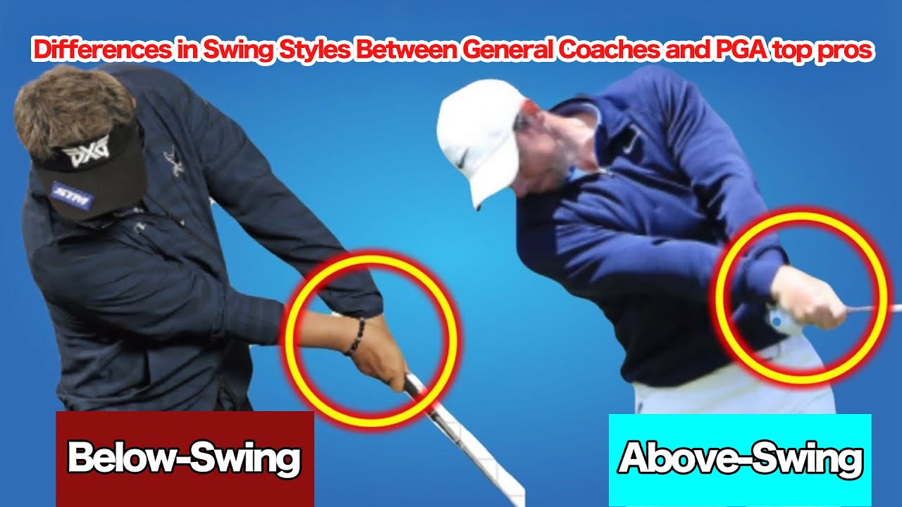 【Golf】Driver Swing: "Vertical Swing with Wrist Release" vs "Horizontal ...