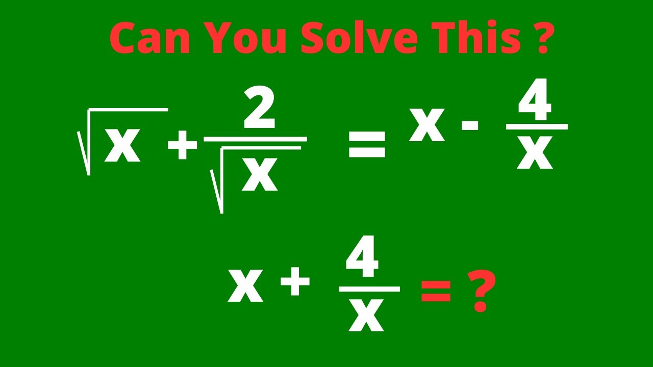 Japanese - Math Olympiad Problem - YouTube