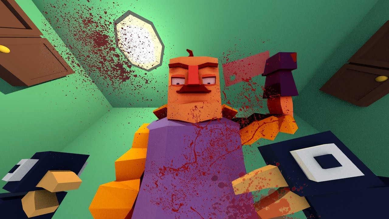 Minecraft vs Neighbor -Neighbor Attack !! (Hello Neighbor in Minecraft ...