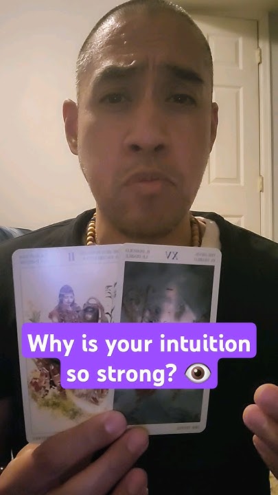 Why's your intuition so strong? 👁 #foryou #intuition #spirit #shaman #tarot #tarotreading # ...