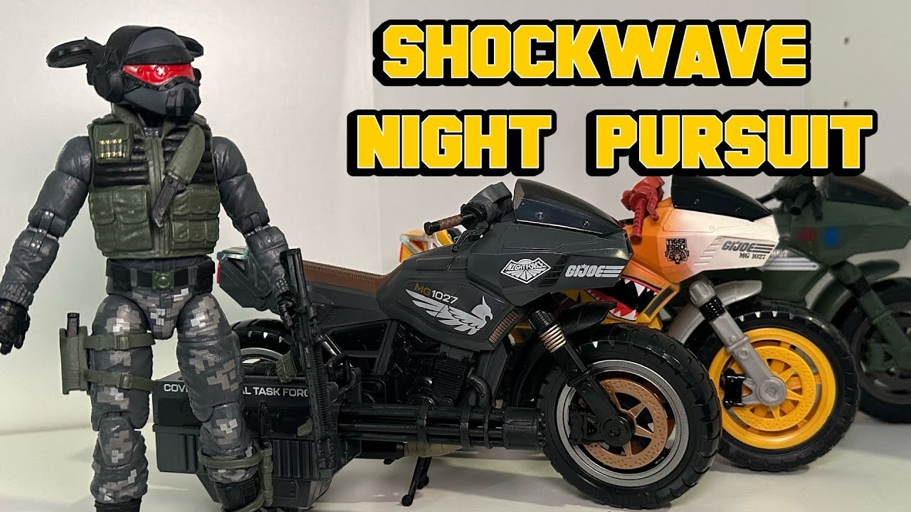 Night Force Shockwave and Night Pursuit: GIJOE Classified action figure ...