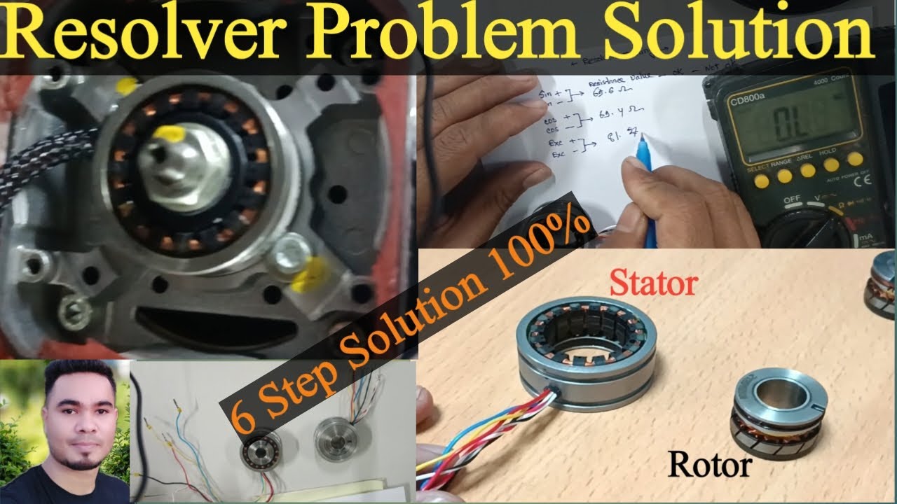 Resolver Problem Solution | Test Resolver Using Multimeter | Step-by ...