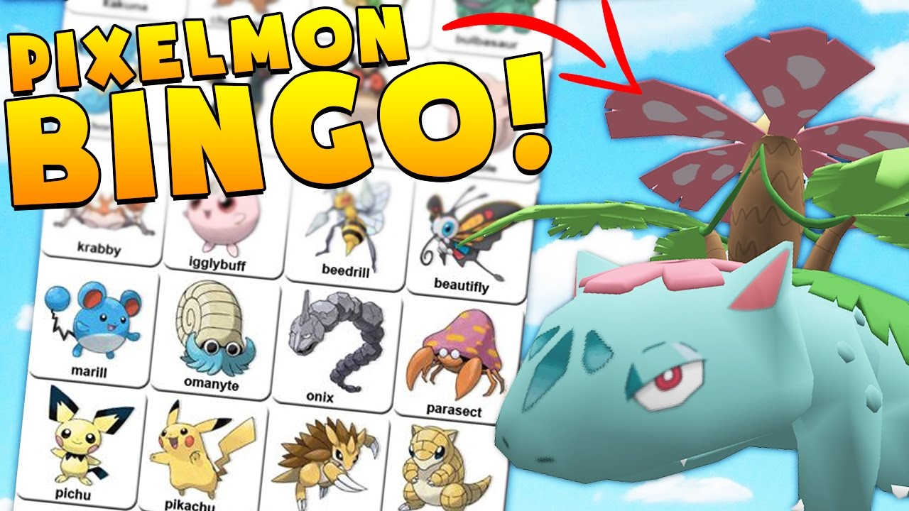 CATCHING A LEGENDARY!? Minecraft POKEMON BINGO CHALLENGE - Pixelmon Modded Minigame | JeromeASF ...