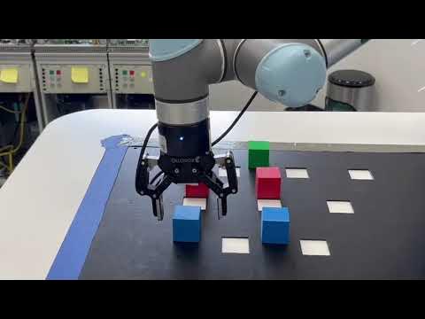 Lab12 Pallet Físico UR5 - YouTube