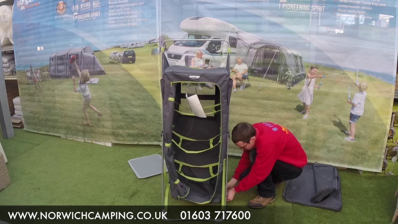 Vango Mammoth Tall Storage Unit - YouTube