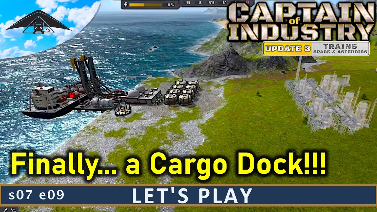 Finally... a Cargo Dock!!! | Captain of Industry s07 e09 - YouTube