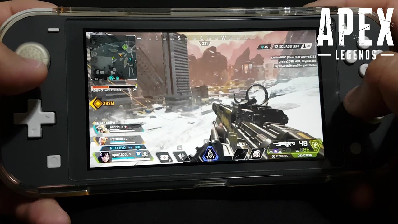 Apex Legends on Nintendo Switch Lite Part 21 - YouTube