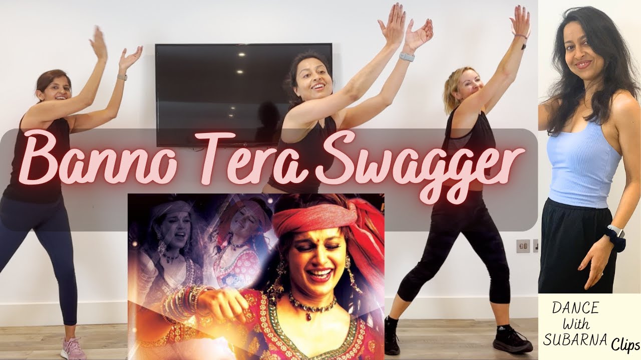 Banno Tera Swagger | Bollywood Dance Easy Steps | Clip from V67 (link ...