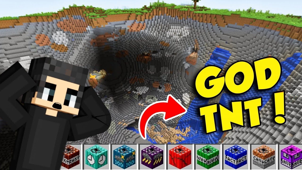 This TNT can Destroy the EARTH in Minecraft.. - YouTube