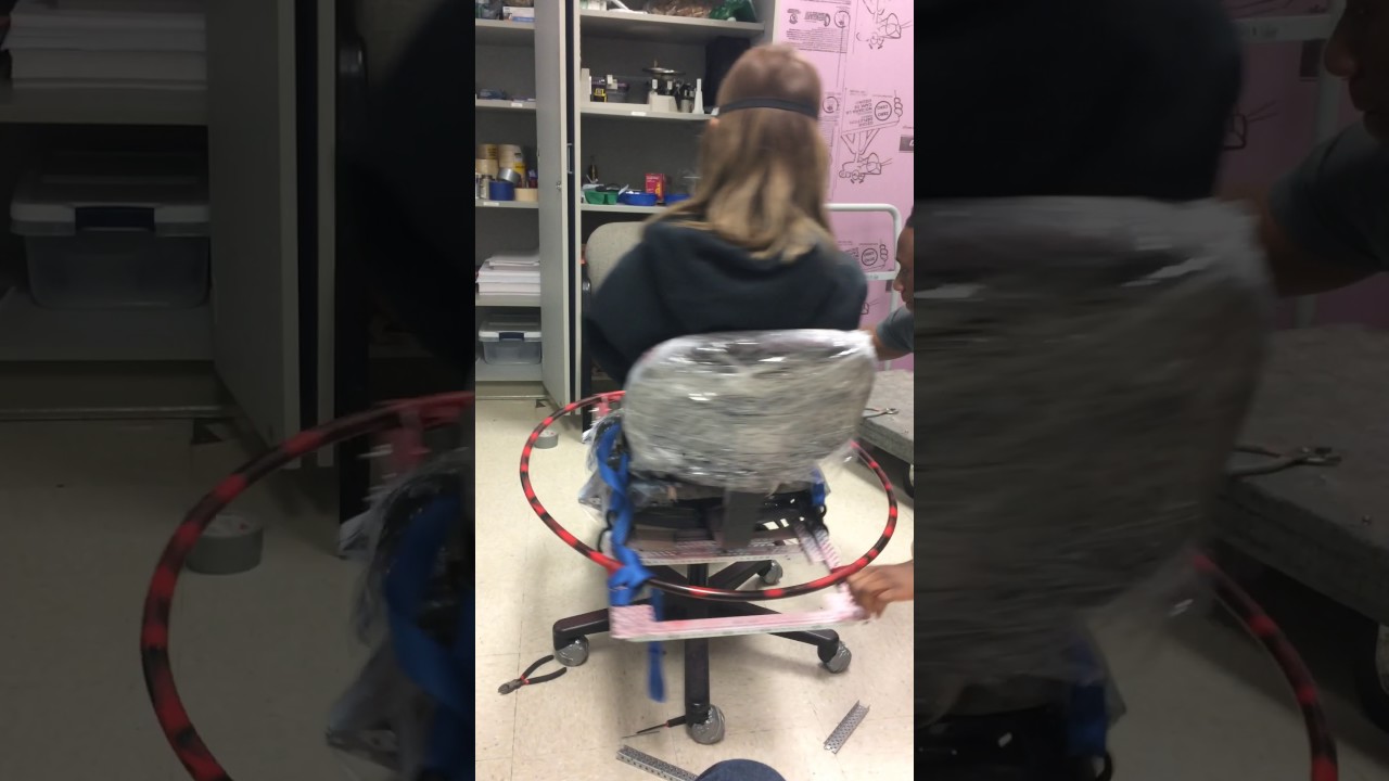 Barany chair test 1 Hannah - YouTube