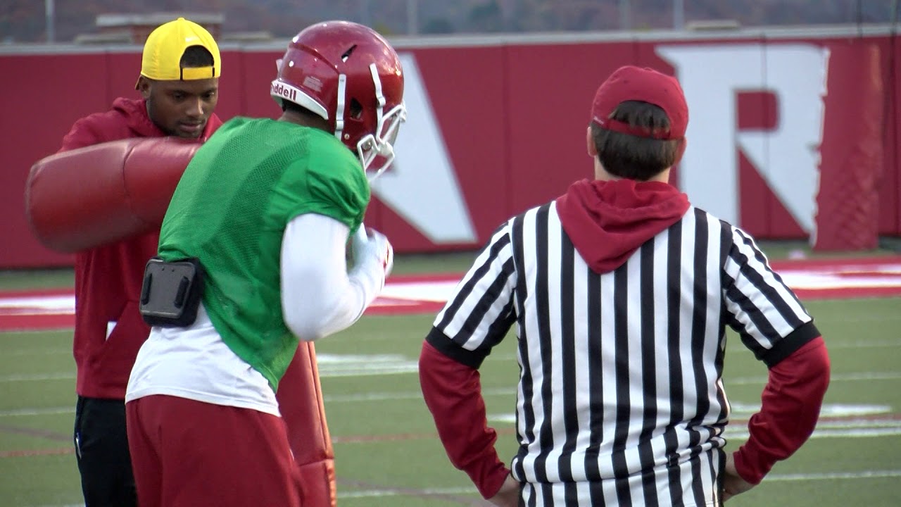 Razorback Football Practice 11-6-18 - YouTube